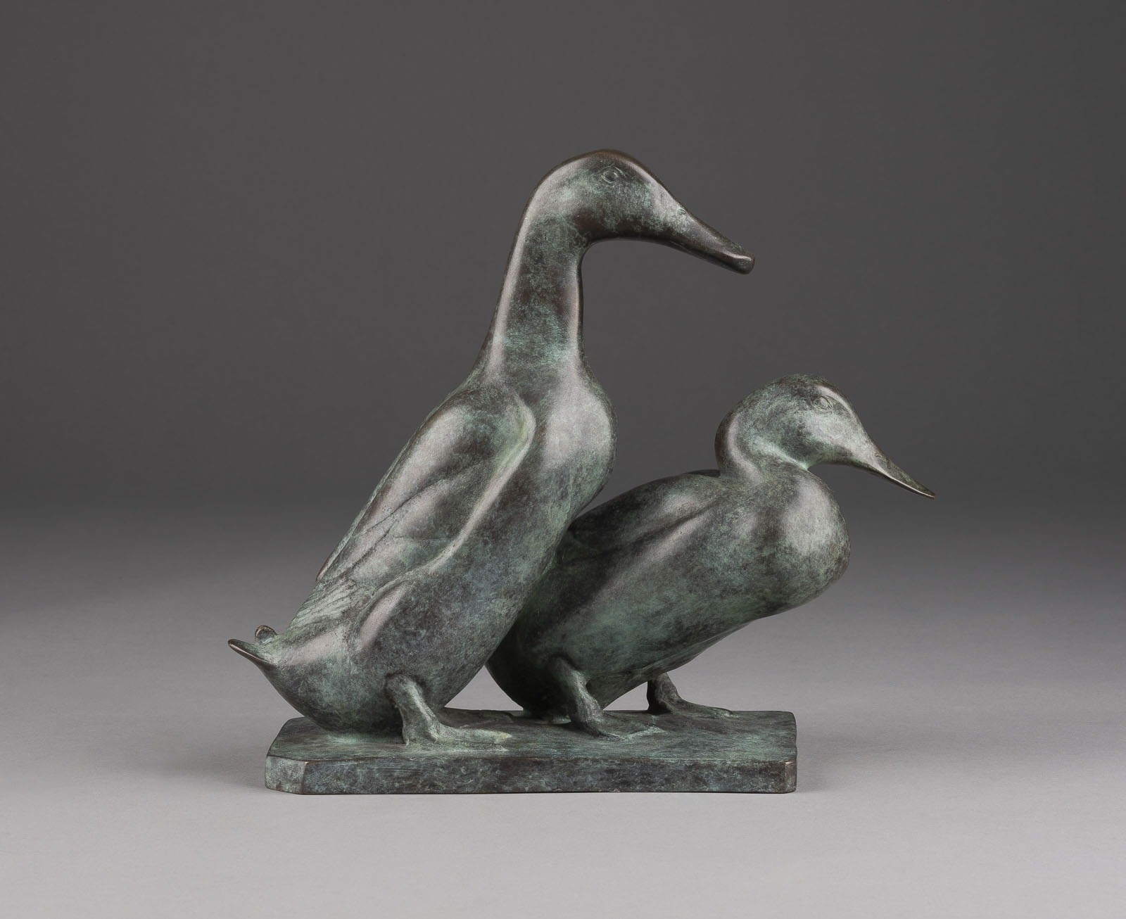 Fritz Diller | COUPLE OF DUCKS | MutualArt