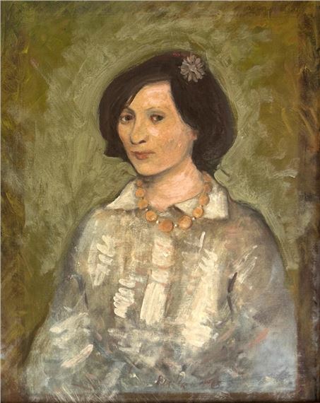 Paul Resika | Portrait of Irene Urdang de Tour (1963) | MutualArt