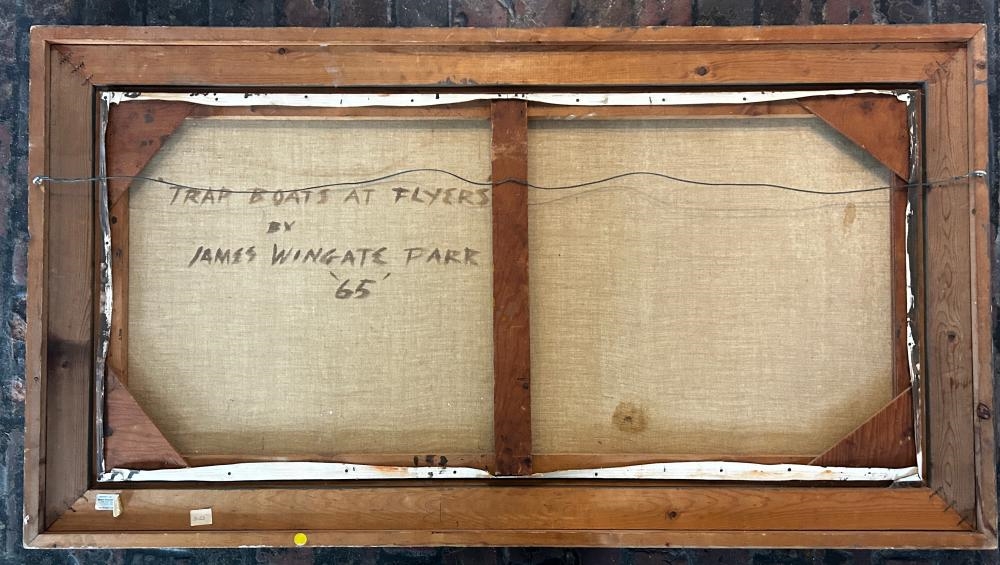 James Wingate Parr | Trap Boats at Flyers (1965) | MutualArt