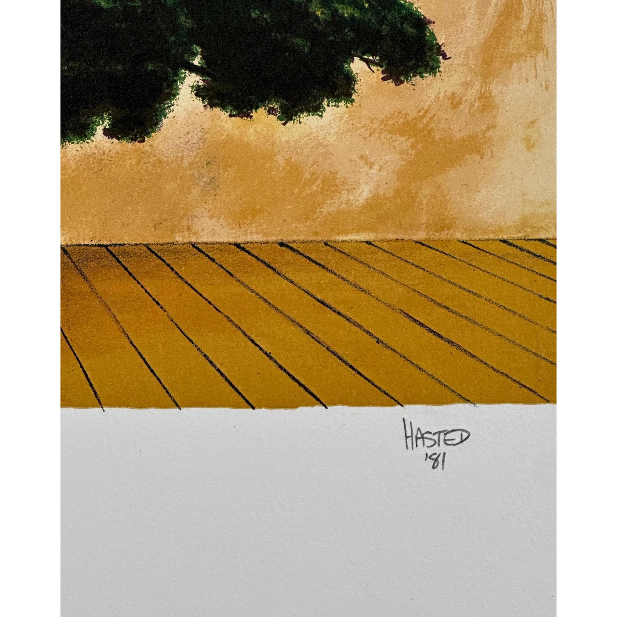 Michael Hasted | Michael Hasted (1945-) Lithograph, The Big Parade ...