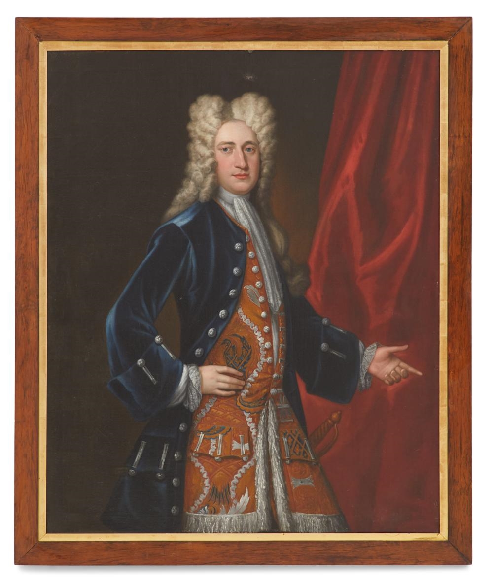 British School, 18th Century | Portrait of a gentleman, said to be ...
