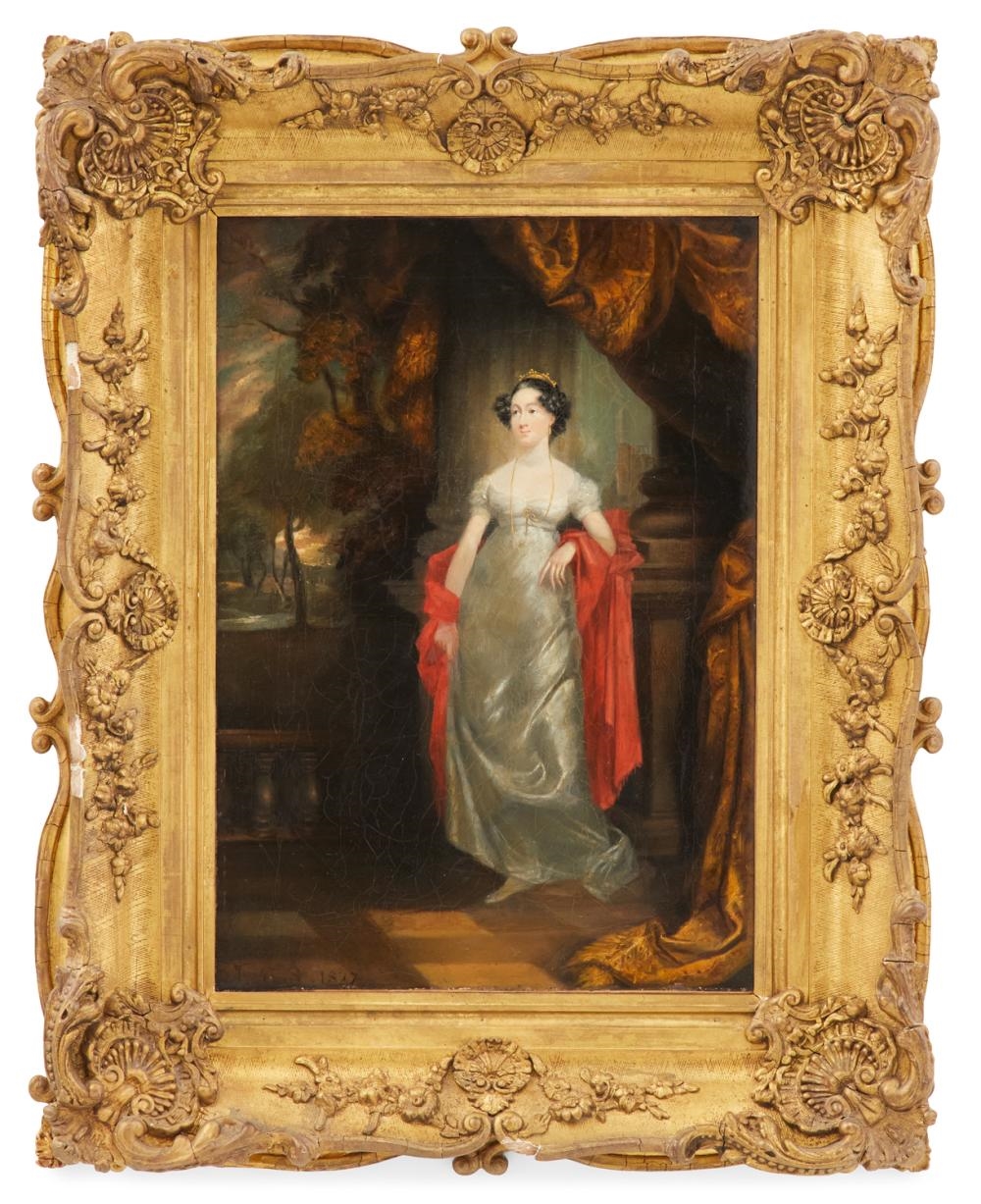 British School, 19th Century | Portrait miniature of a lady, head and ...