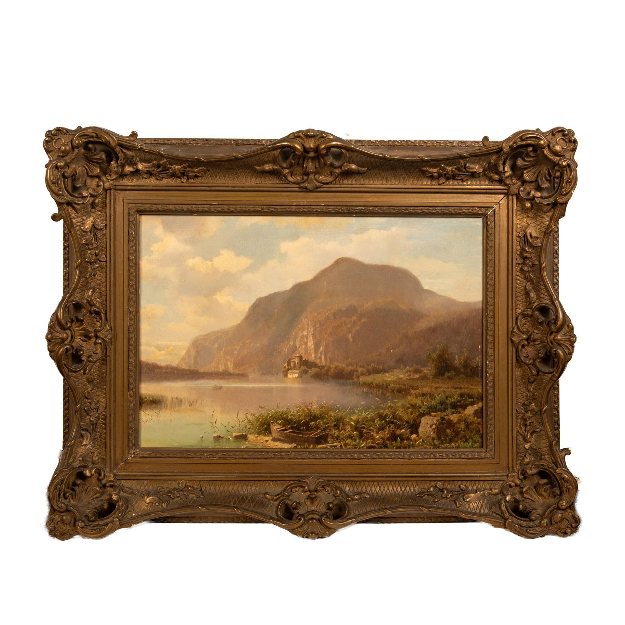 Adolf Chwala | Adolf Chwala, Original Oil on Wood Board, Landscape ...