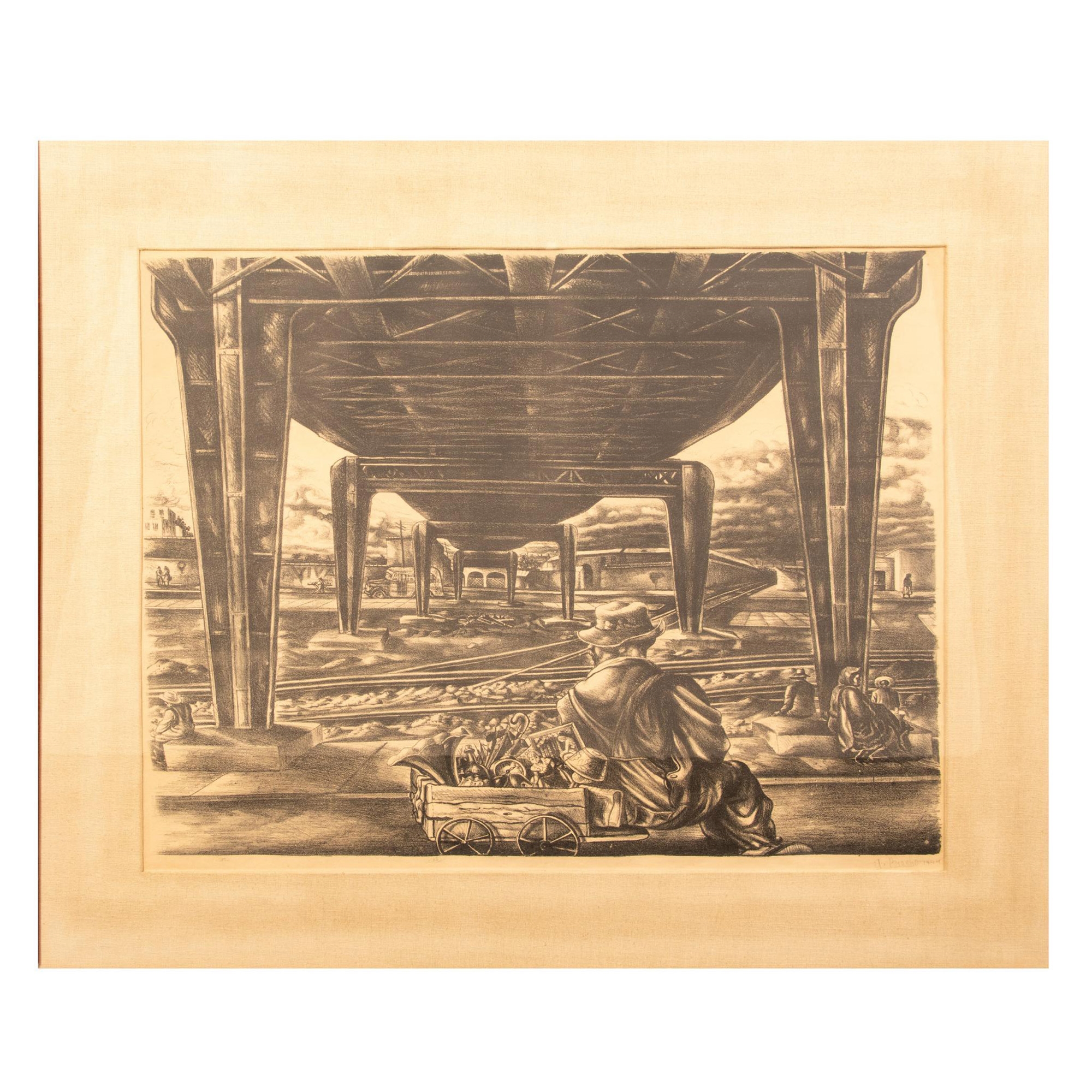 Ángel Bracho | Angel Bracho, Original Lithograph on Paper, Signed (1944 ...