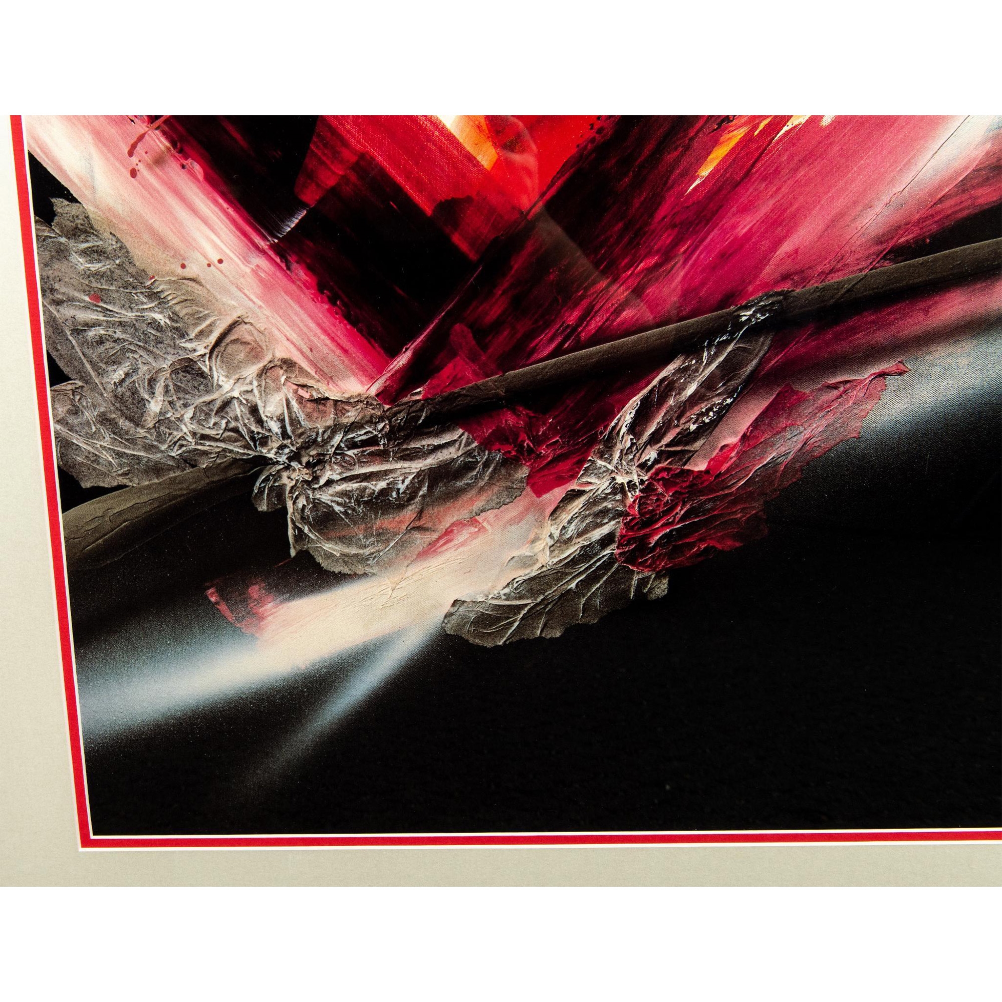 Elba Alvarez | Elba Alvarez, Large Color Abstraction Poster on Paper ...