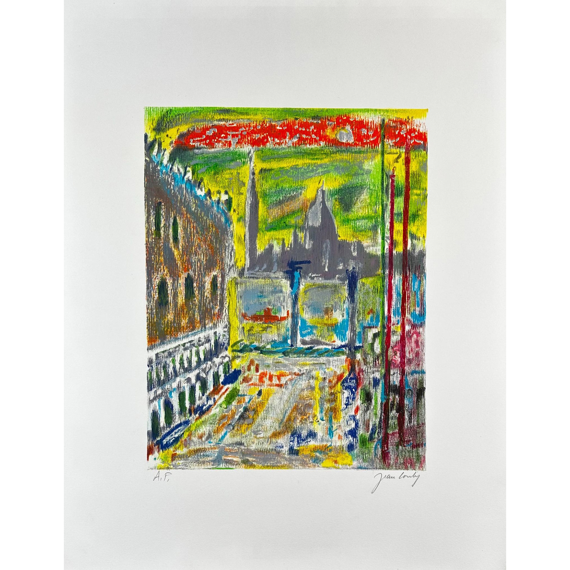 Jean Landry | Jean Landry ,Etching, Untitled, Signed | MutualArt