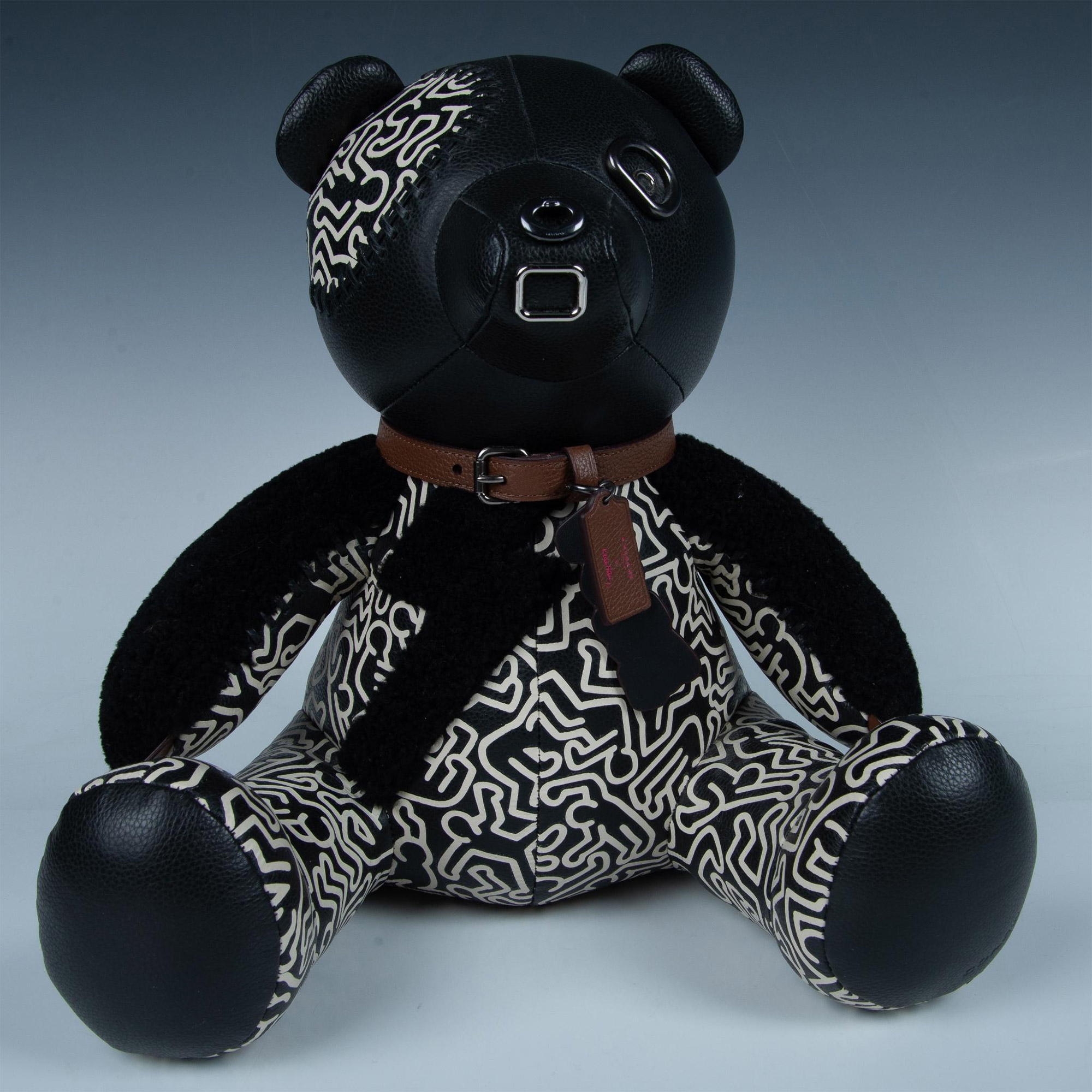 Keith Haring | Coach Keith Haring Collaboration Plush Leather Teddy ...