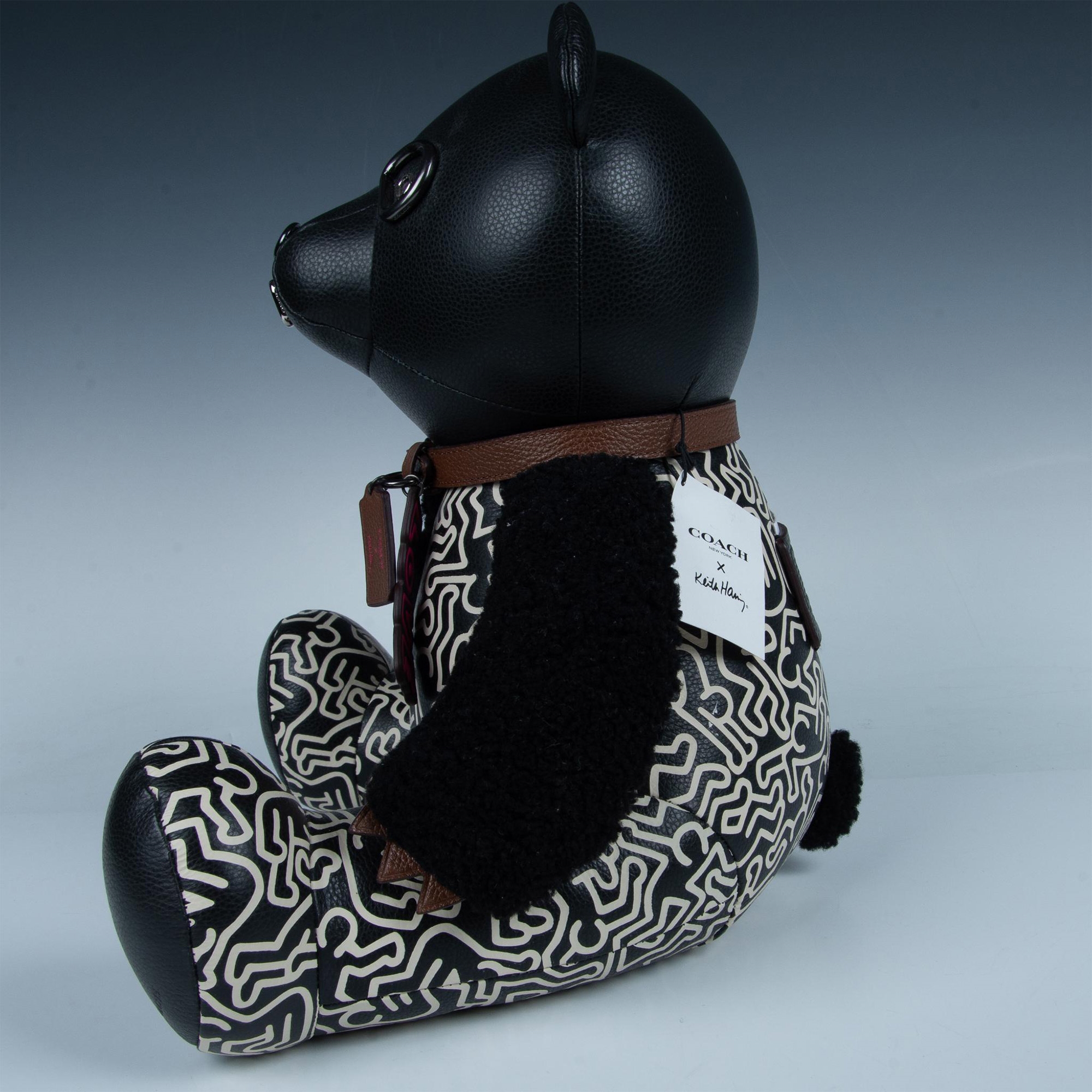 Keith Haring | Coach Keith Haring Collaboration Plush Leather Teddy ...