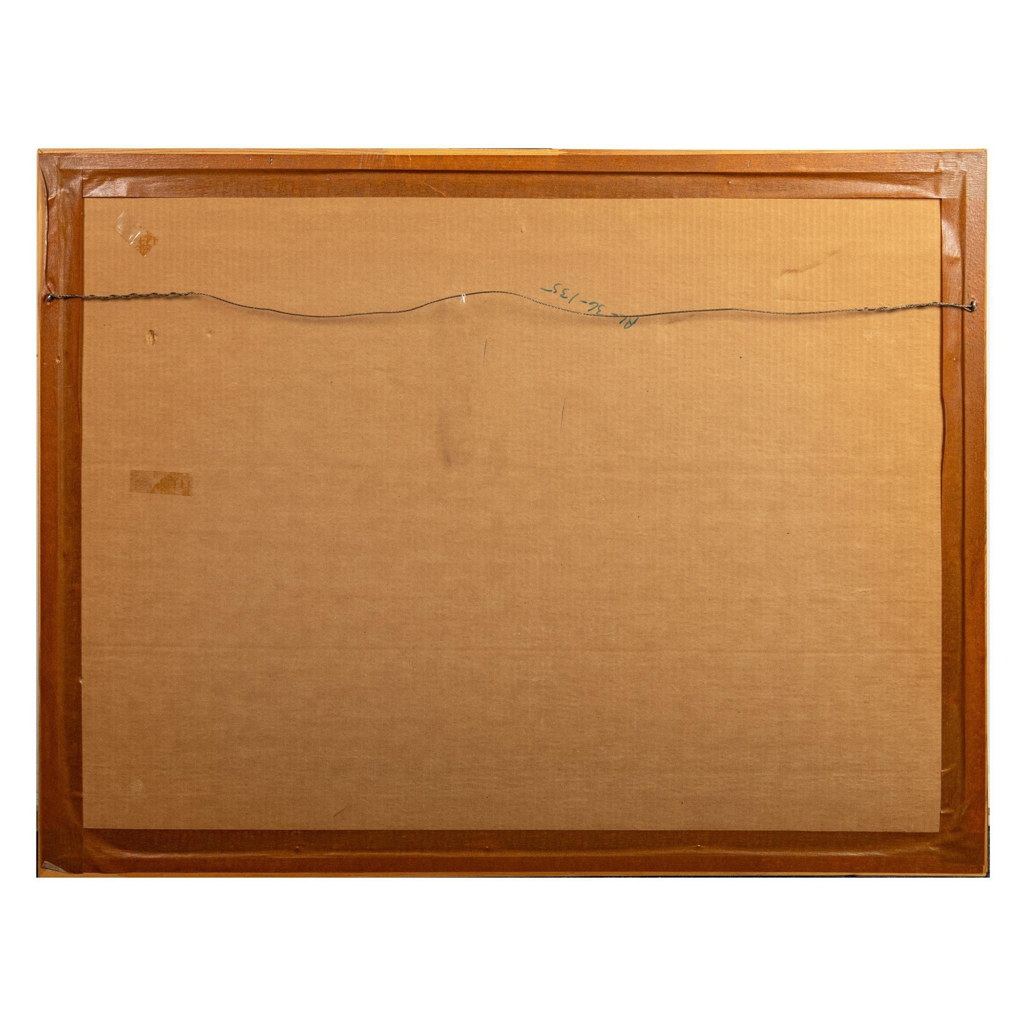 Elba Alvarez | Elba Alvarez, Large Color Abstraction Silkscreen on ...