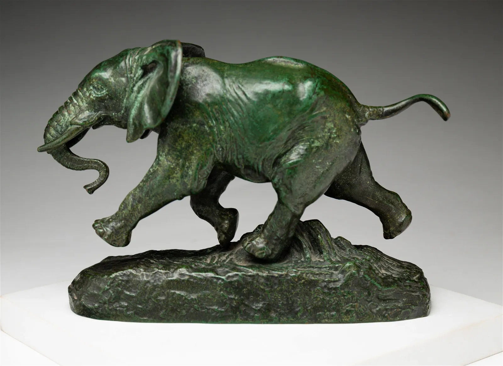 Antoine-Louis Barye | ELEPHANT DU SENEGAL | MutualArt