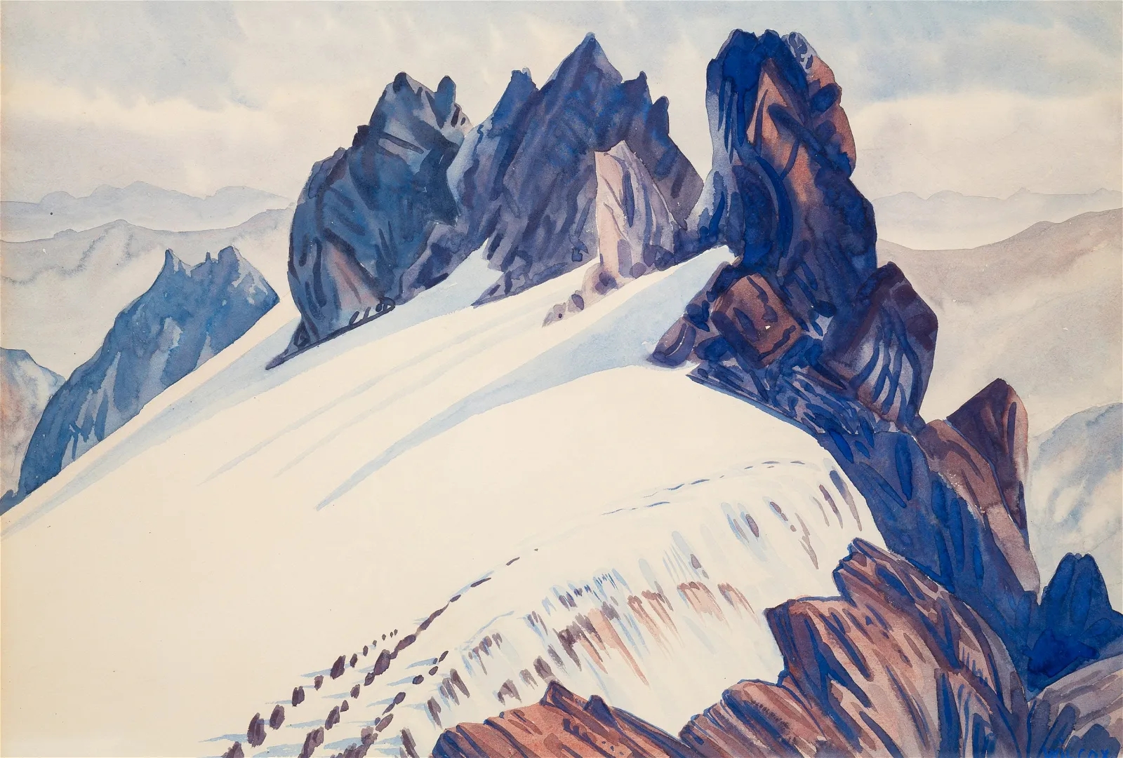 Frank Nelson Wilcox | MOUNTAIN LANDSCAPE | MutualArt
