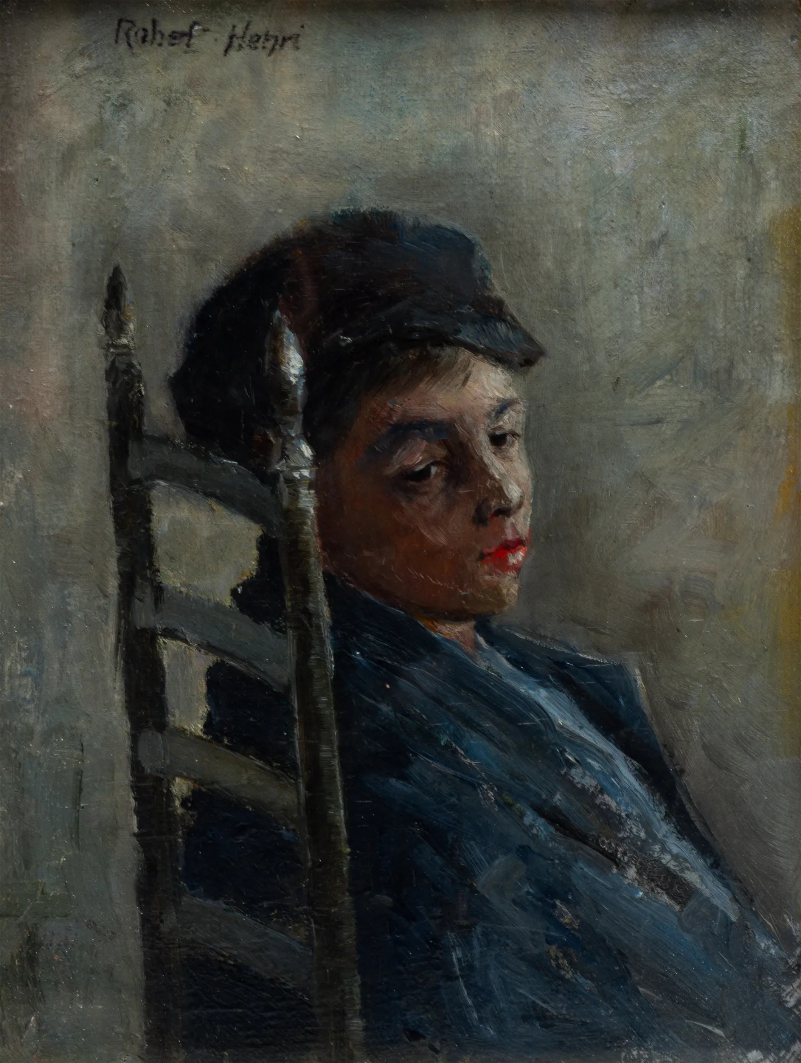 Robert Henri | Hughie The Poet (1924) | MutualArt