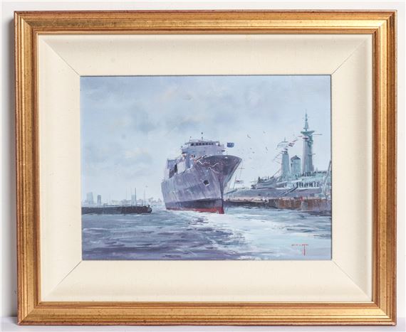 Colin C. Wynn | Launch of Te Kaha, Williamstown Dockyard, Melbourne ...