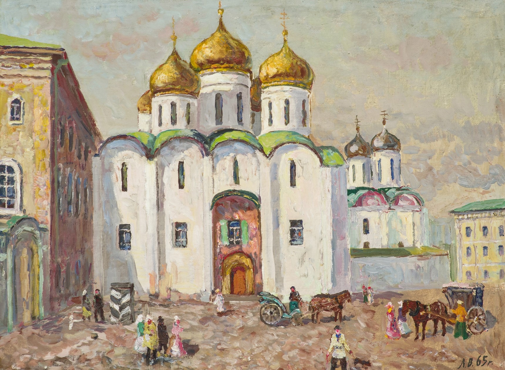 Leonid Nikolaevich Vinogradov | Assumption Cathedral (1965) | MutualArt