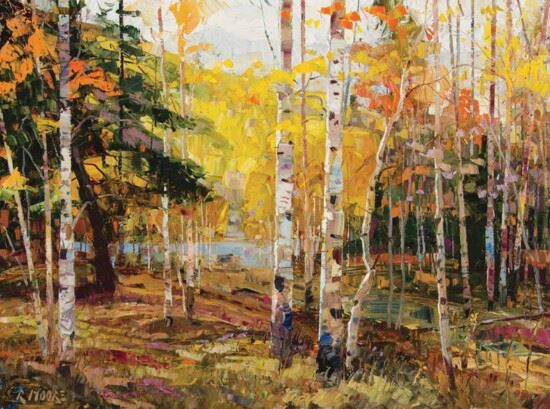 Robert Moore | View Through the Grove | MutualArt