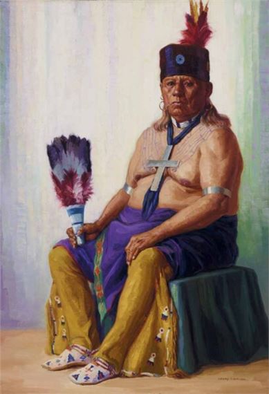 Henry C. Balink | Portrait of Chief Bacon Rind | MutualArt