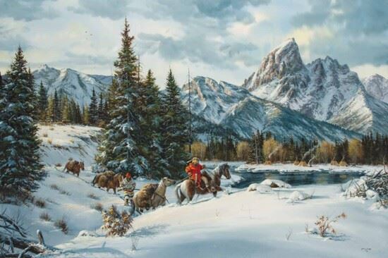 Gerry Metz | Teton Trappers | MutualArt
