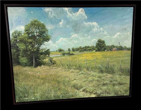 Jonathan Richard Turner | SIGNED KENNETH RICHARD TURNER OIL ON CANVAS ...