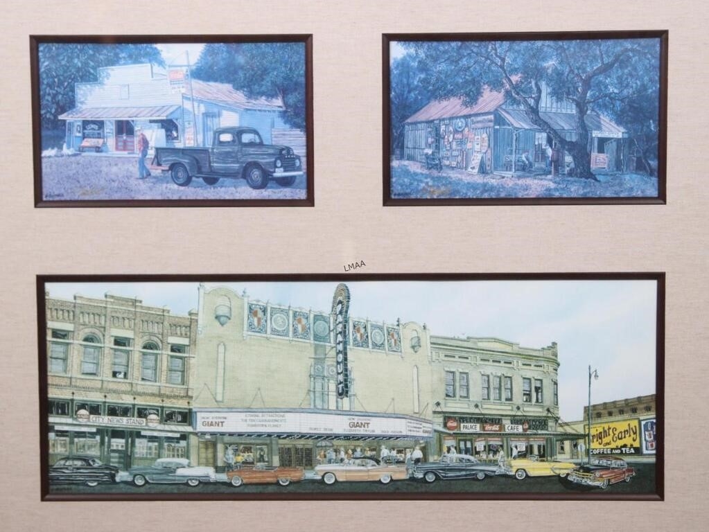 George Boutwell | OLD TEXAS TOWN SCENES BY GEORGE BOUTWELL | MutualArt