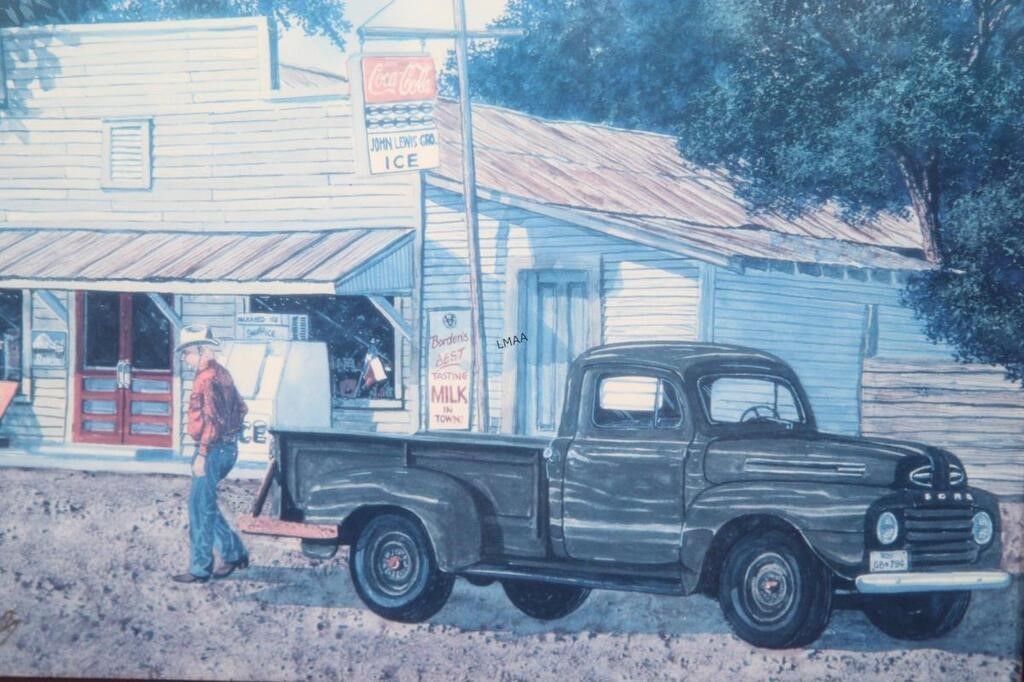George Boutwell | OLD TEXAS TOWN SCENES BY GEORGE BOUTWELL | MutualArt