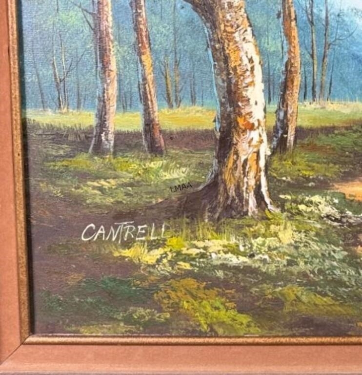 Phillip Cantrell | PHILLIP CANTRELL LANDSCAPE ACRYLIC ON CANVAS | MutualArt