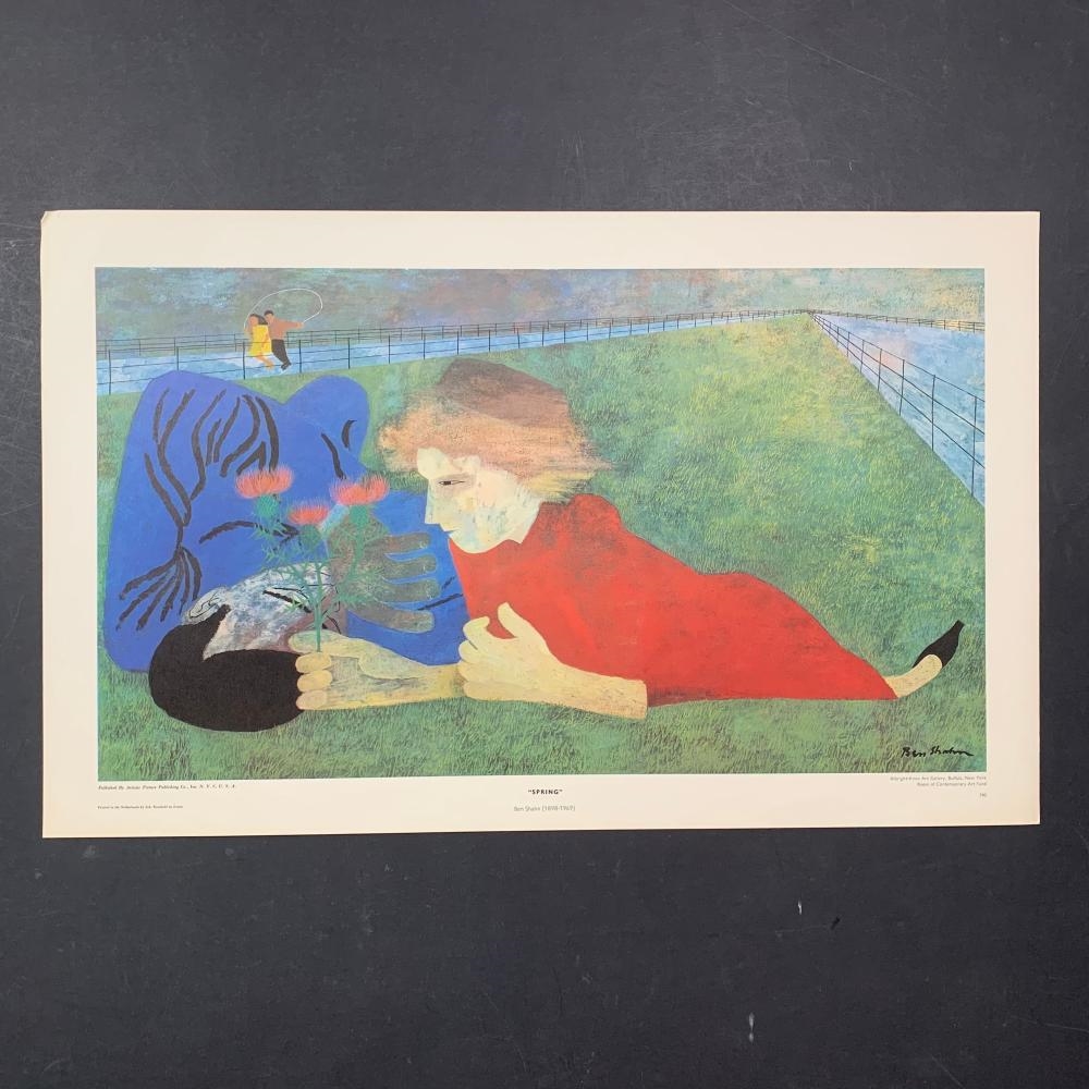 Ben Shahn | Portrait of Jean-Paul Sartre (1965) | MutualArt