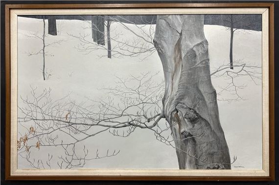 Robert McLellan Bateman | Robert Bateman's The Beach Tree Original ...
