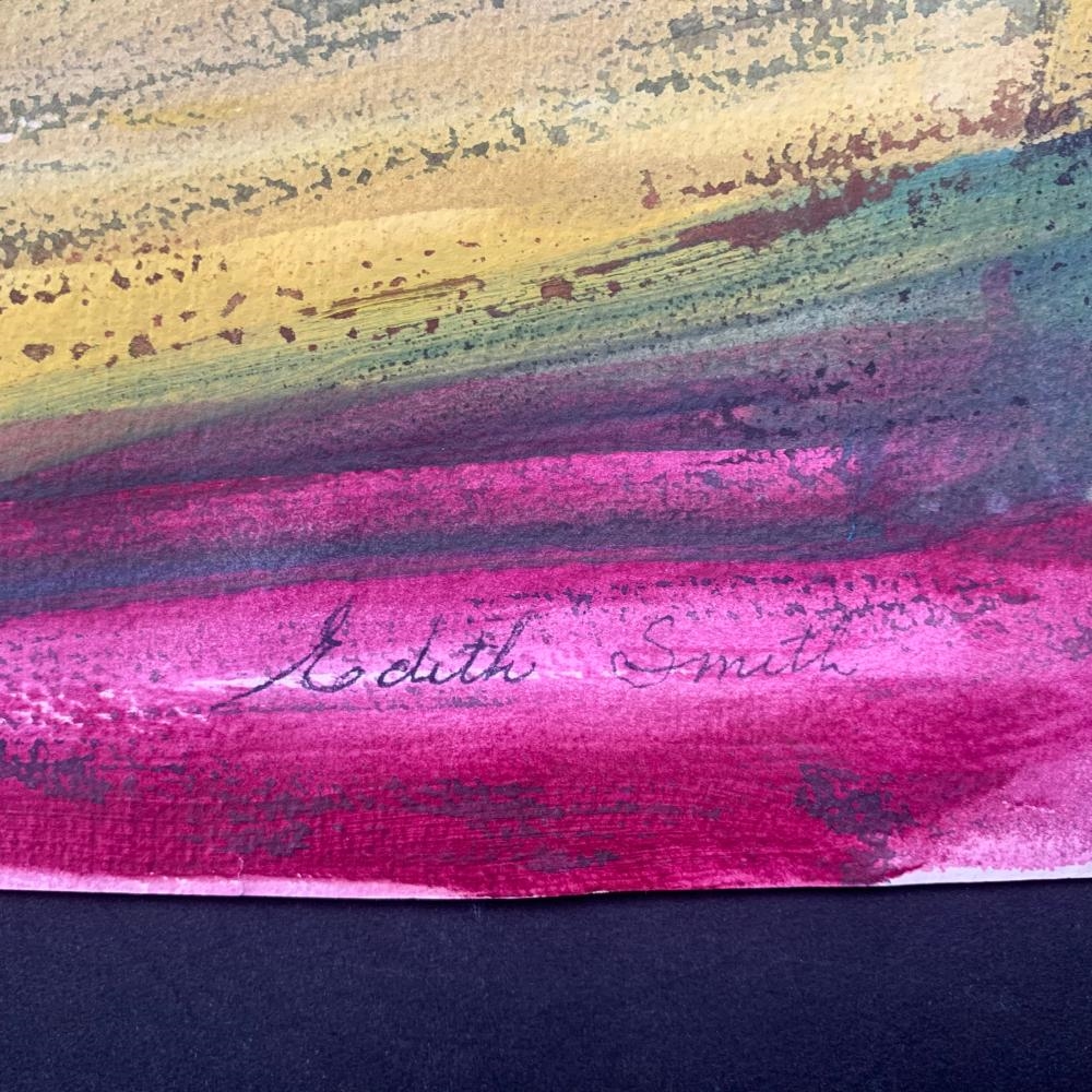 Edith Smith | Edith Smith's Pulpit Flower Original on Paper | MutualArt