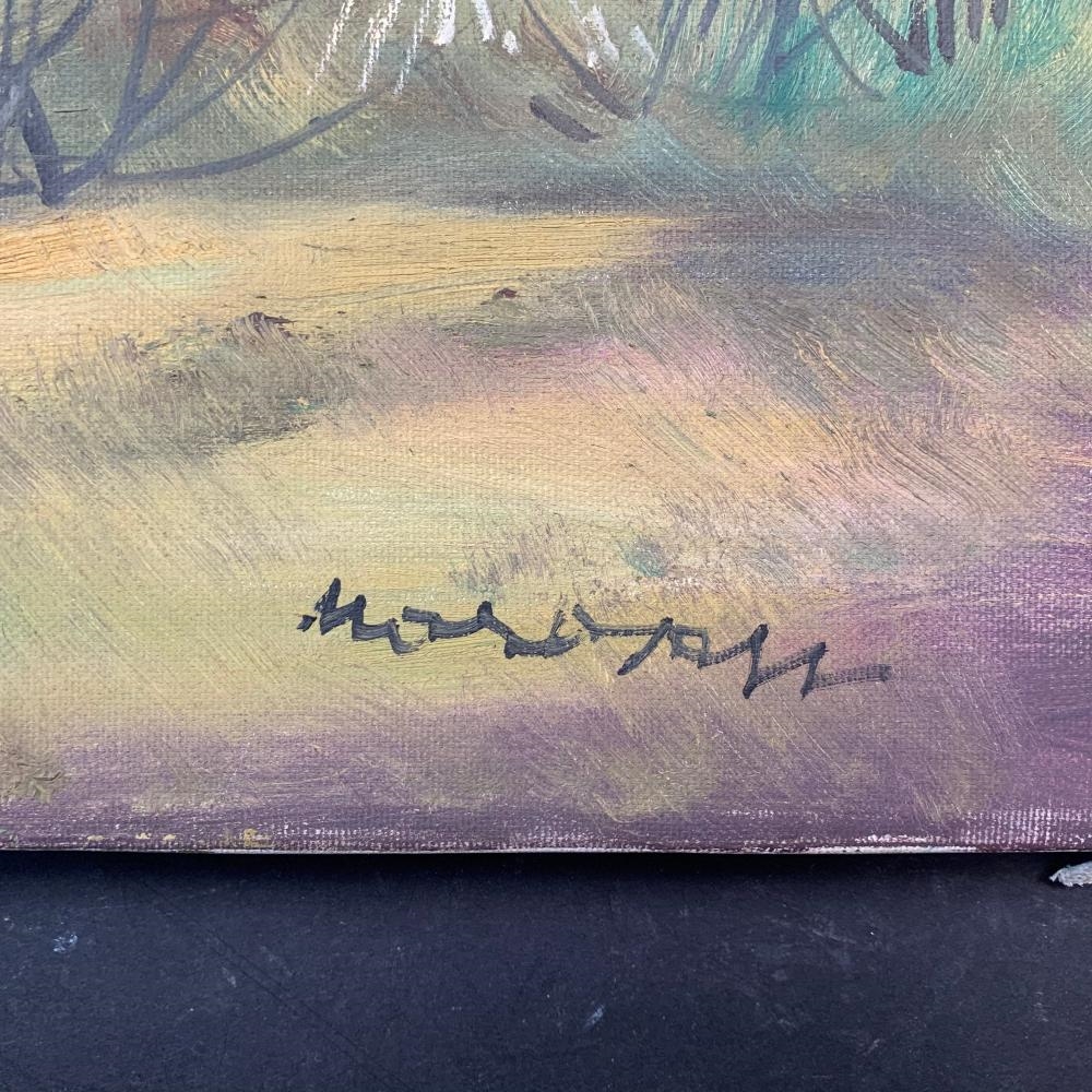 Gyula Marosán | Julius Marosan, Untitled, Original Landscape on Canvas ...