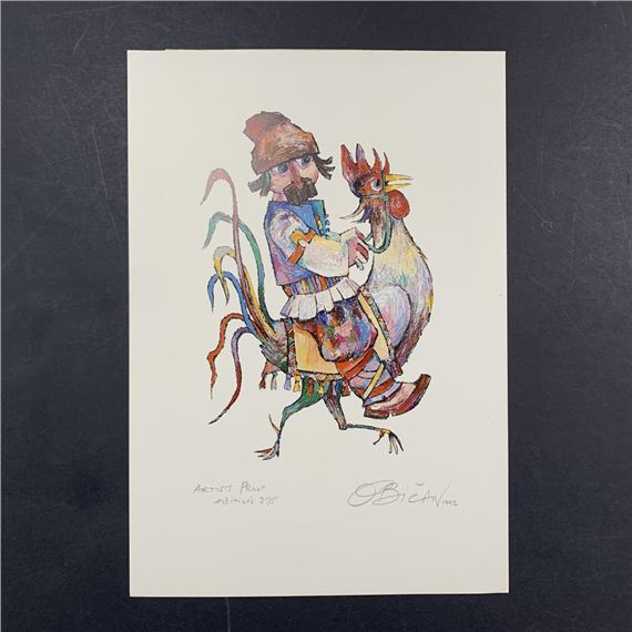 Jovan Obican | Riding the Rooster | MutualArt