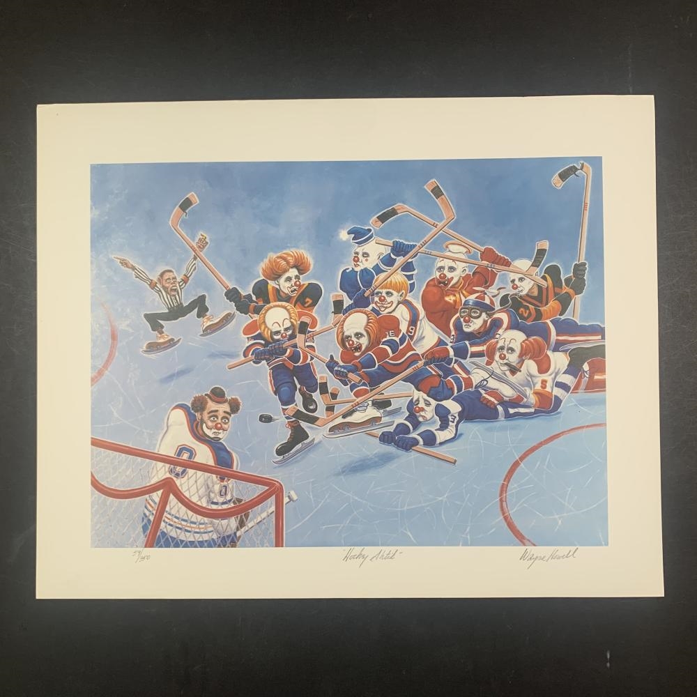 Wayne Howell | Hockey Shtick | MutualArt