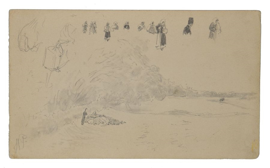 Ilya Repin | Ilya Efimovich Répine. Two sheets: - Two... - Lot 166 ...