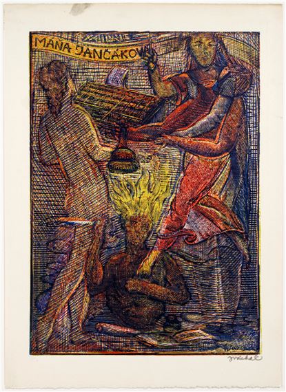 Josef Váchal | Thirteen works: Ruce | MutualArt