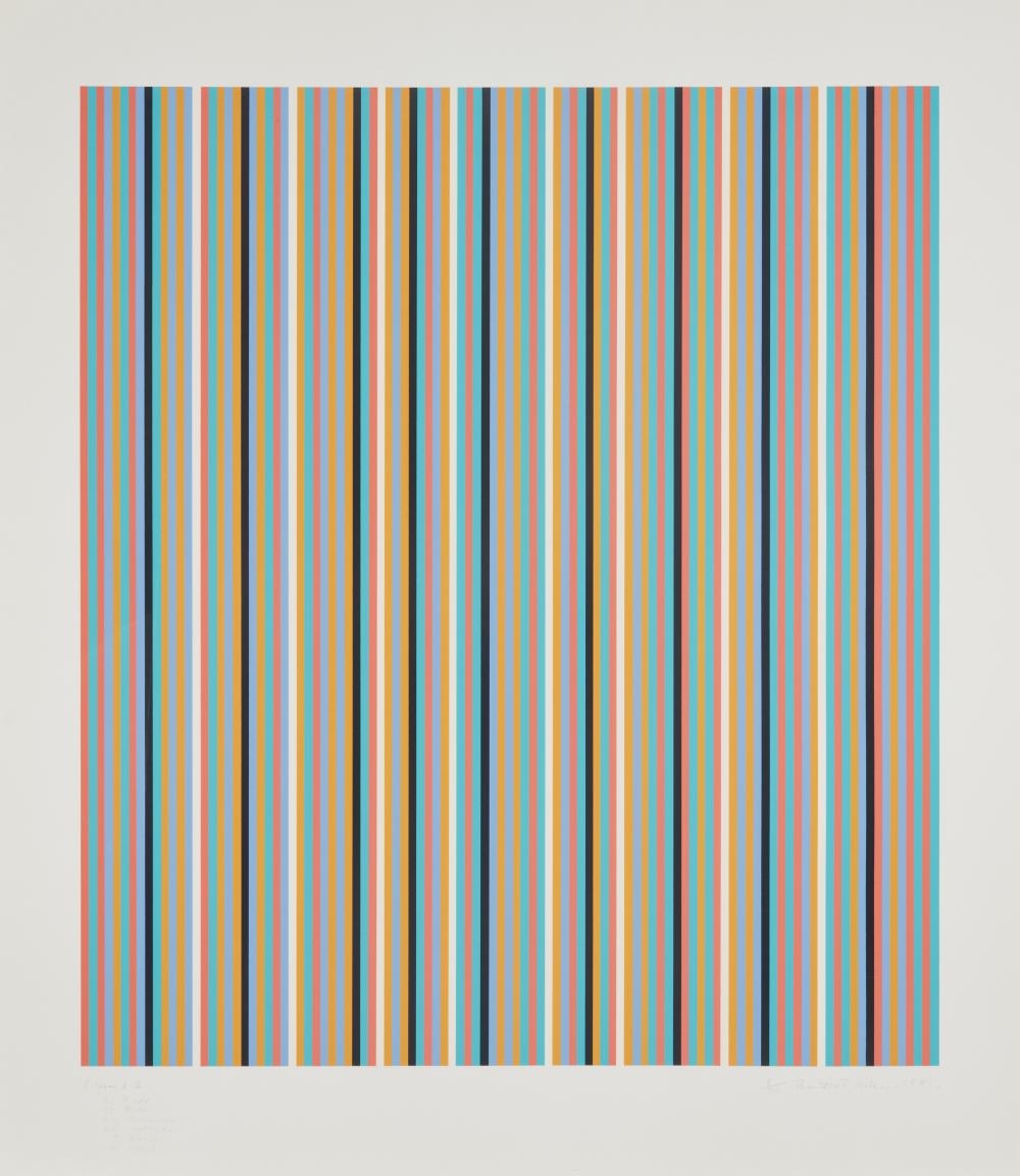 Bridget Riley | Bilder Poster (1982 - 1992) | MutualArt