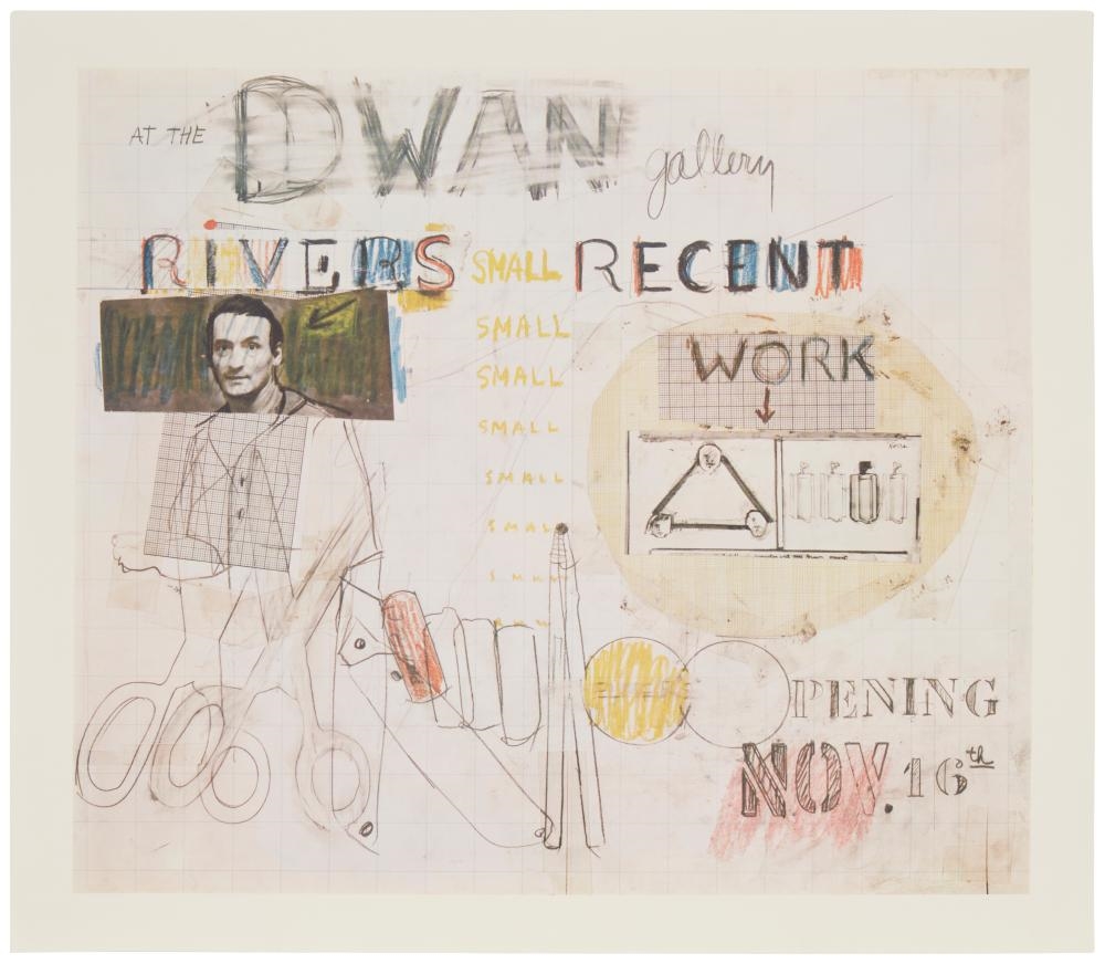Larry Rivers | At the Dwan Gallery: Rivers Small Recent Work (1965 ...