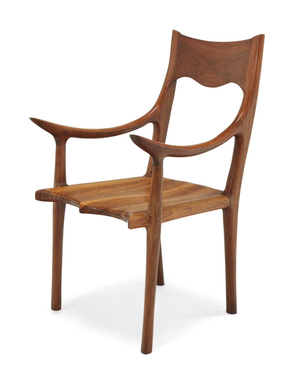 Sam Maloof | A pair of Sam Maloof-style armchairs | MutualArt