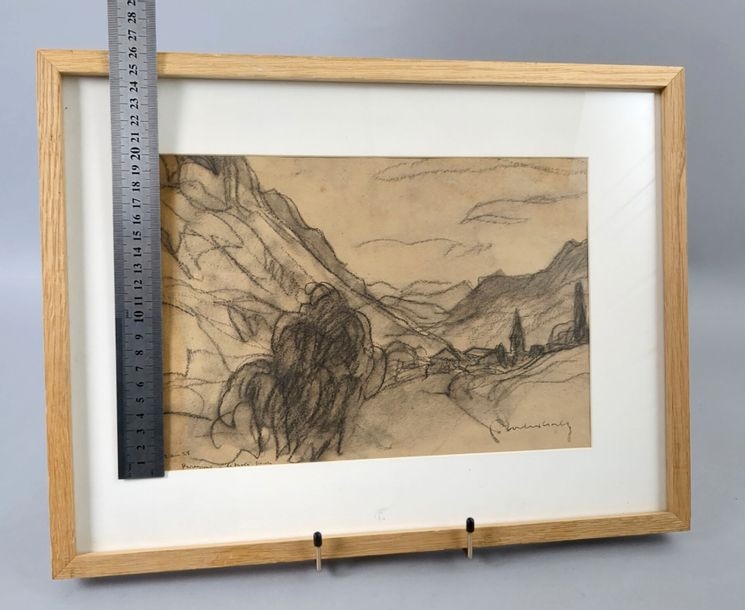 Pierre Combet-Descombes | Hilly landscape (1922) | MutualArt