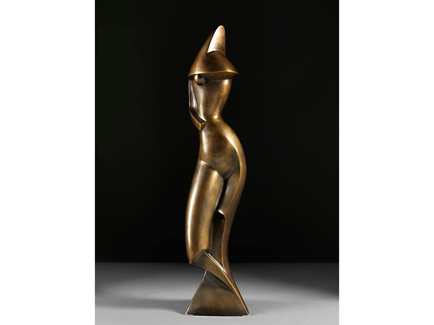 Alexander Archipenko | Carrousel Pierrot (1913) | MutualArt