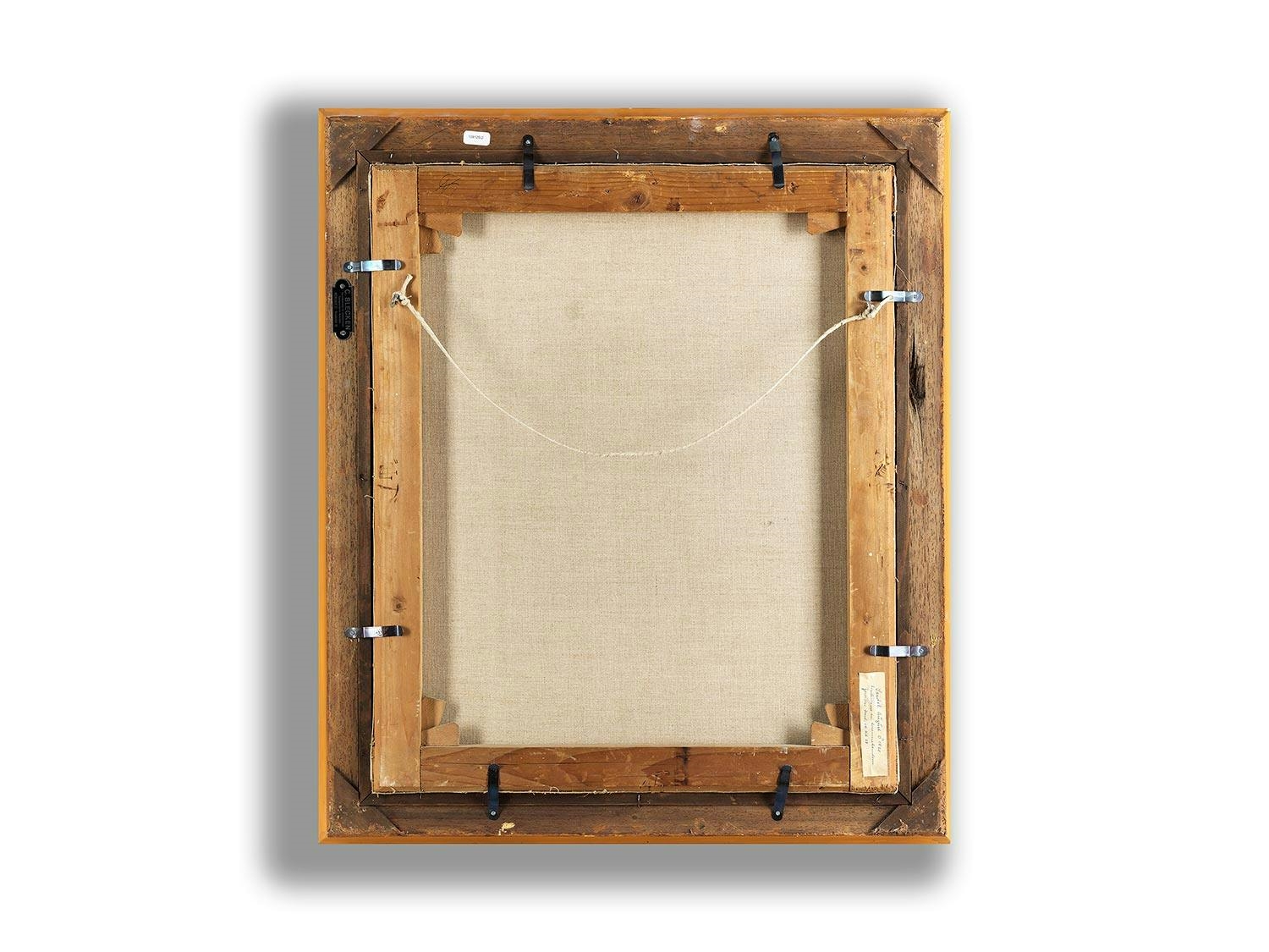 August Seidel | ERNTESZENE BEI HERANNAHENDEM GEWITTER | MutualArt