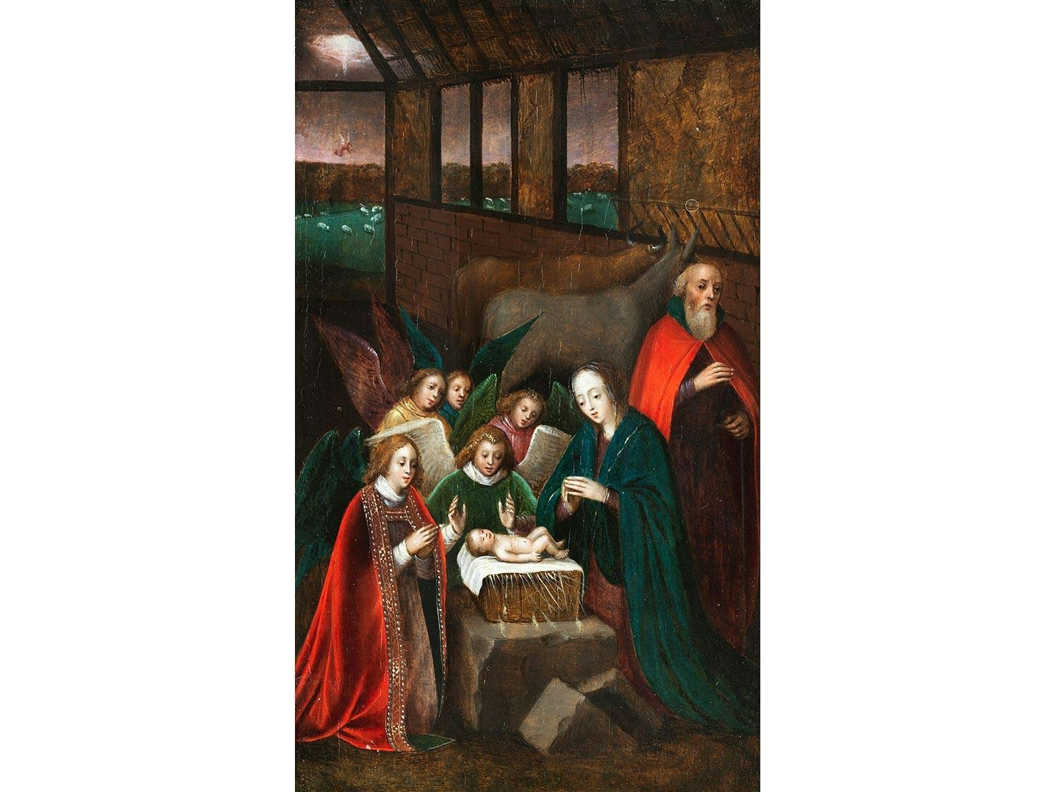 Marcellus Coffermans | DIE GEBURT CHRISTI (Circa 1578) | MutualArt