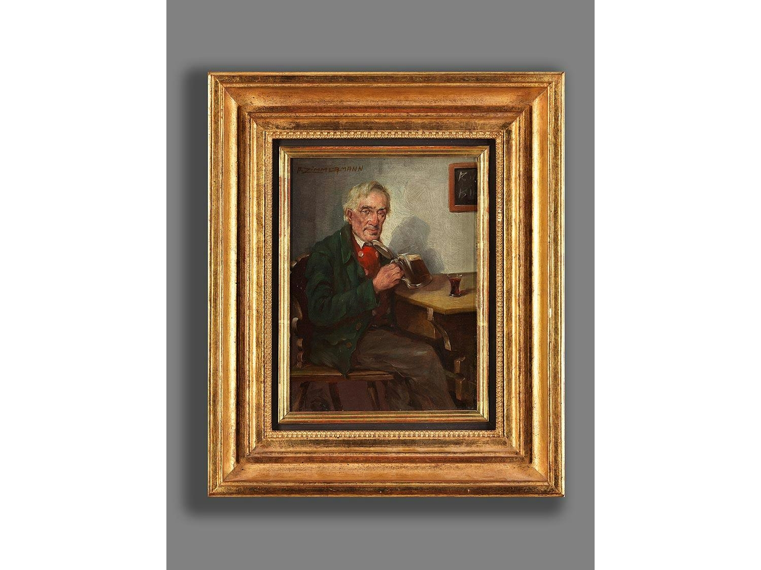 Albert August Zimmermann | Alpine Lake | MutualArt