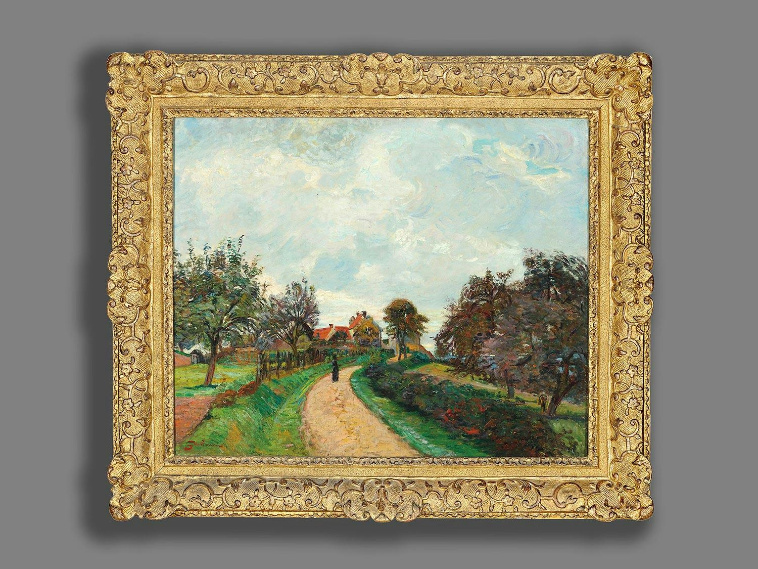 Armand Guillaumin | PAYSAGE DE DAMIETTE, UM 1887 (Circa 1887) | MutualArt
