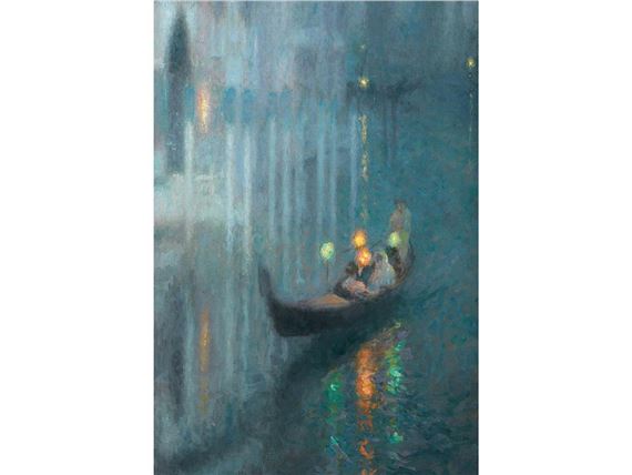 Claude Marks | ANSICHT DES PALAZZO CAVALLI - FRANCHETTI AM CANAL GRANDE ...