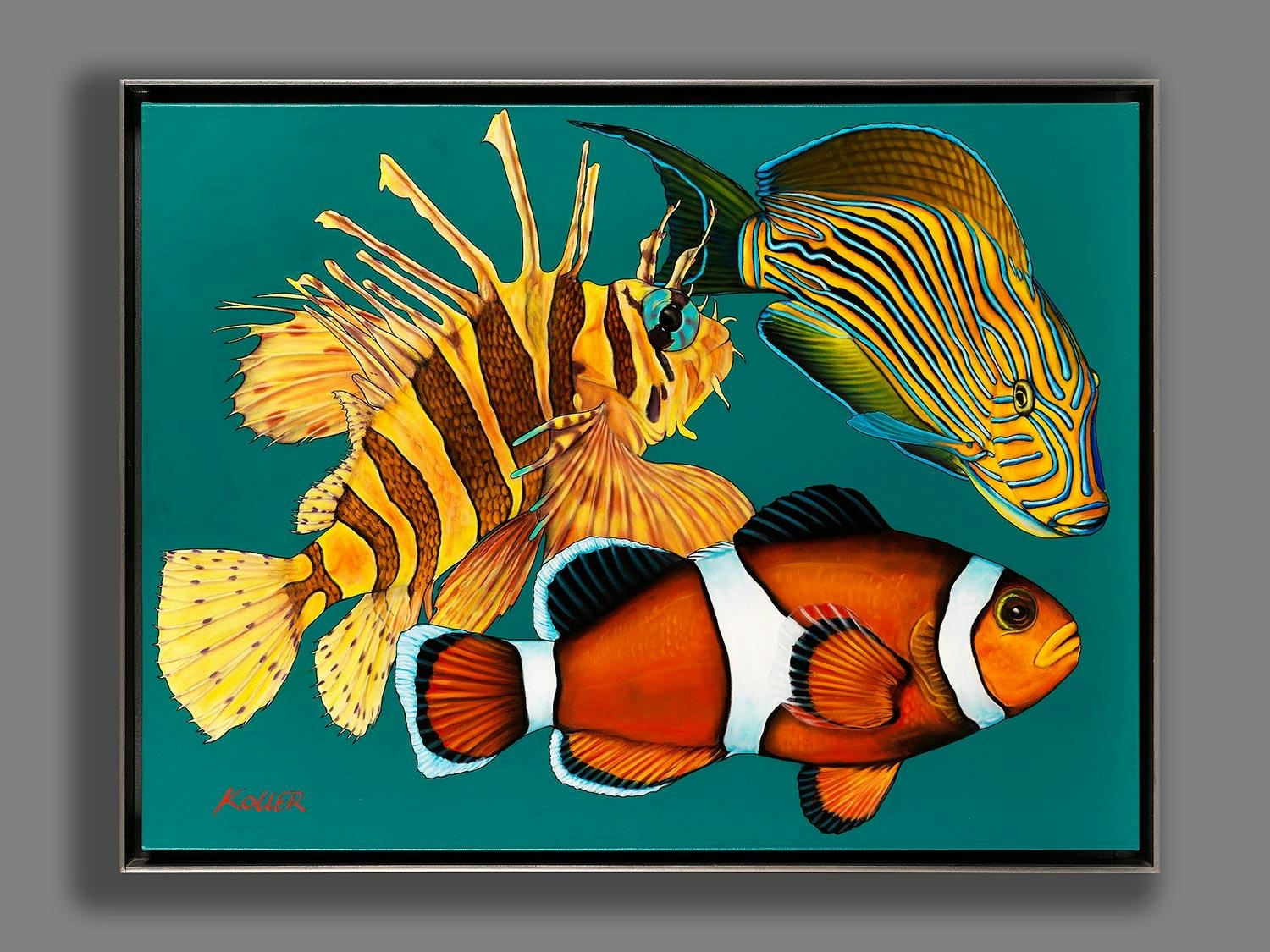 Helmut Koller | FISCHE DES GREAT BARRIER REEF | MutualArt