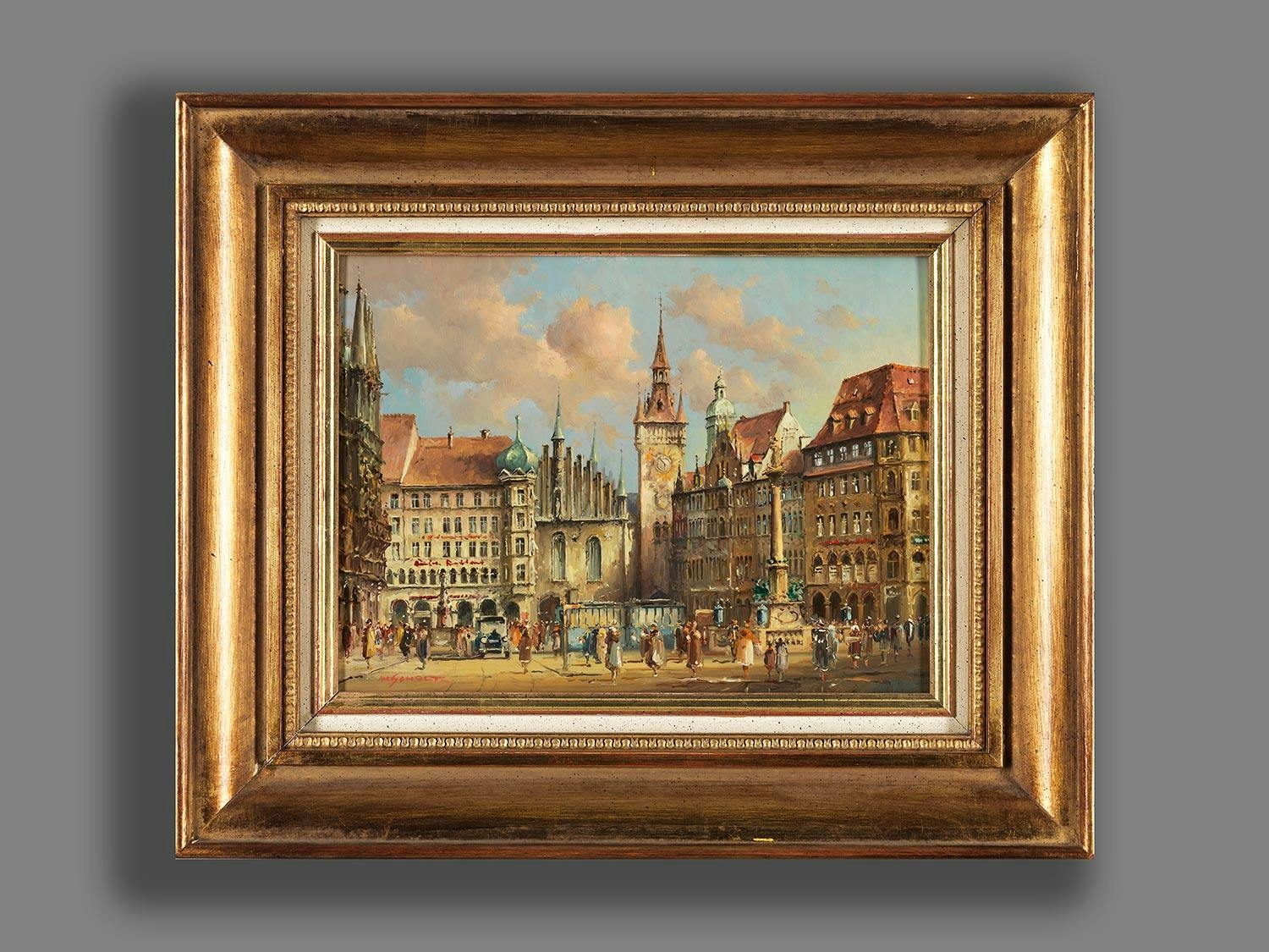 Heinz Scholz | MÜNCHEN, MARIENPLATZ UND ALTES RATHAUS | MutualArt