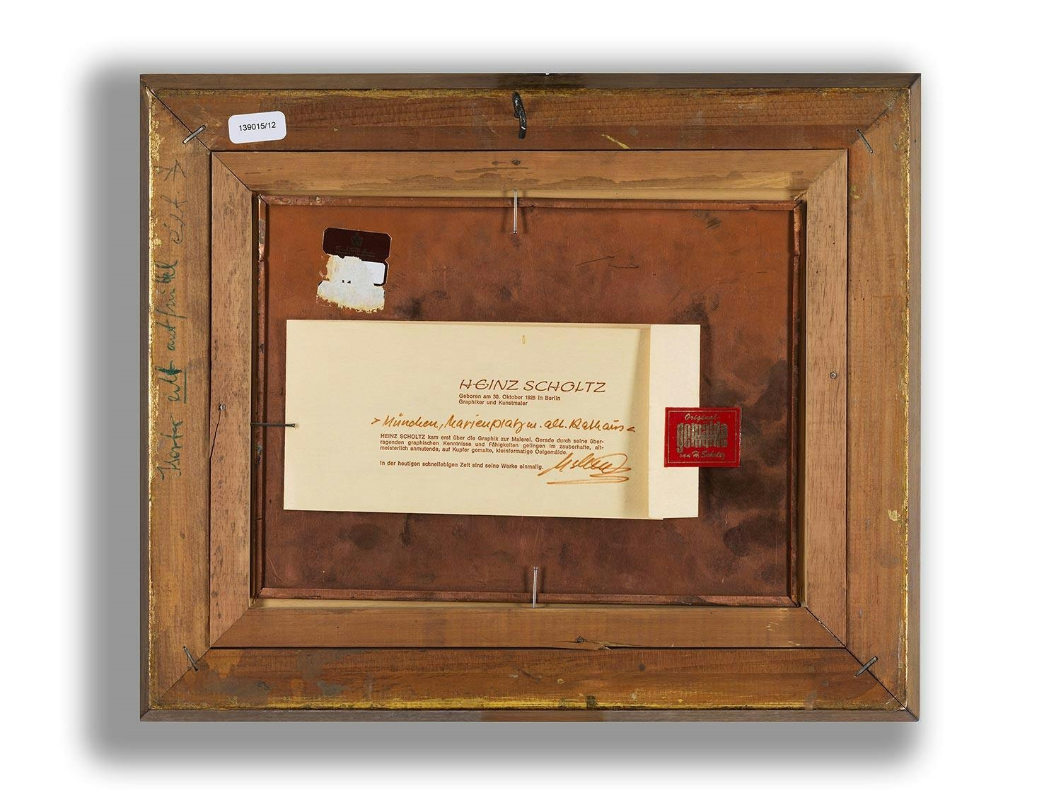 Heinz Scholz | MÜNCHEN, MARIENPLATZ UND ALTES RATHAUS | MutualArt