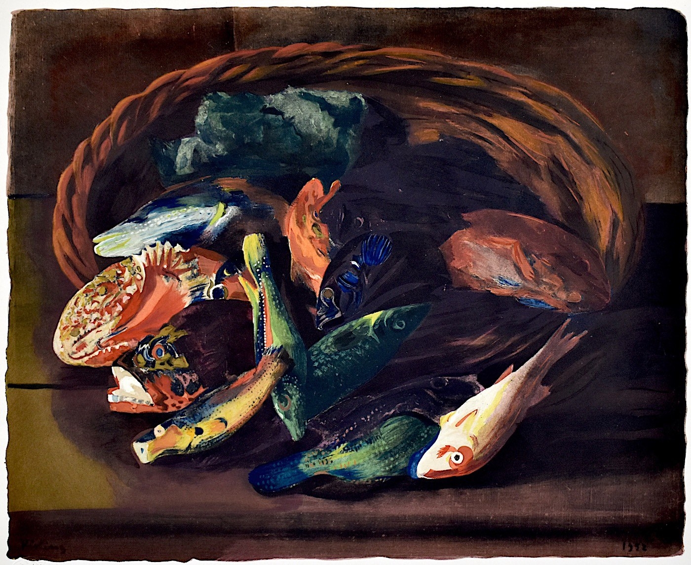 Moïse Kisling | Vase de tulipes roses | MutualArt