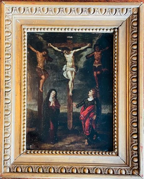 Italo-Flemish School, 16th Century | FLEMISH SCHOOL circa 1700 The Crucifixion Oil... - Lot 64 ...