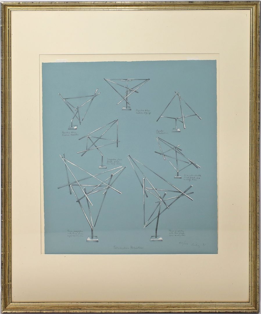 George Rickey | Two Rectangles Up II (1989) | MutualArt