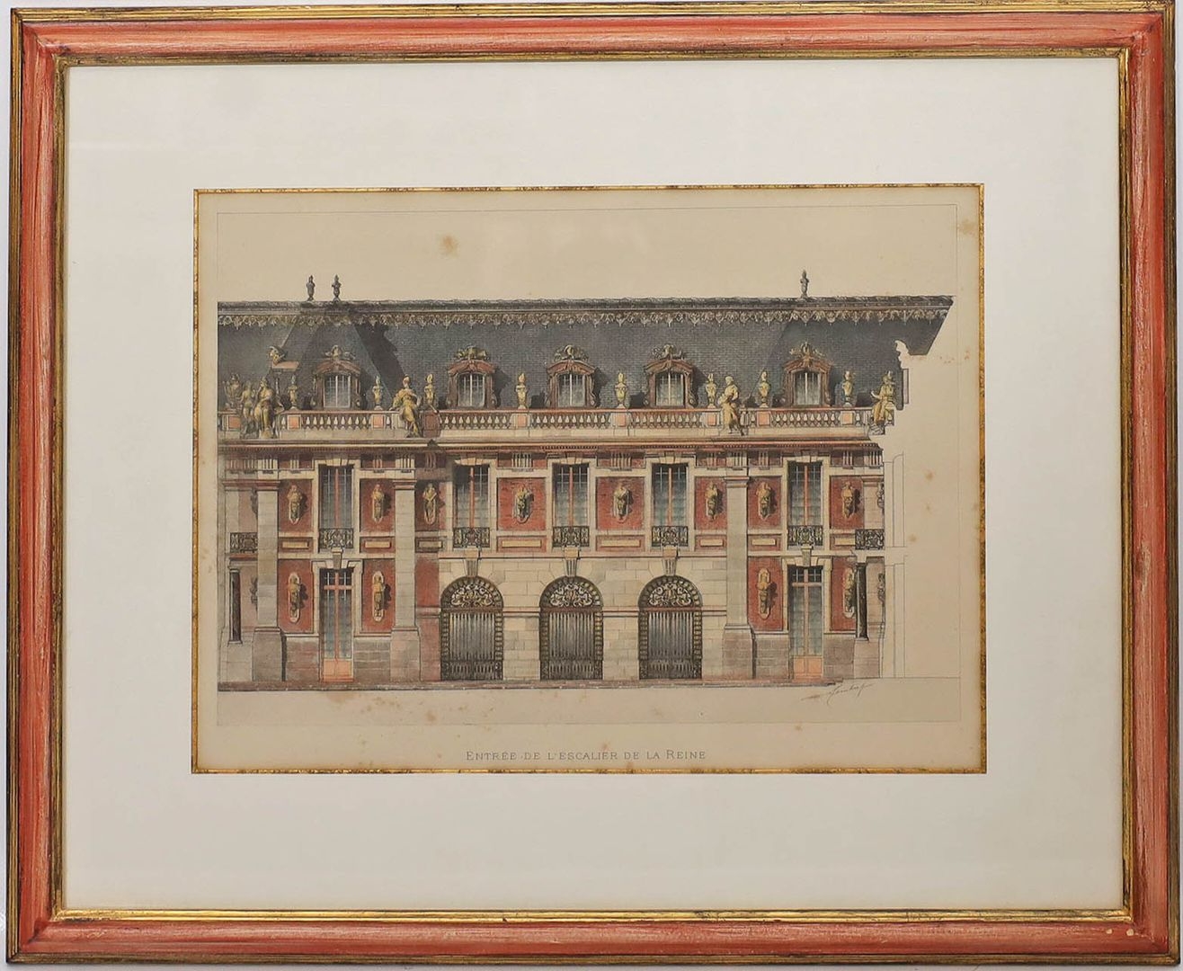 Noël Marcel Lambert | ENTRÉE DE L'ESCALIER DE LA REINE | MutualArt